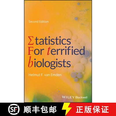 【3-4周达】Statistics For Terrified Biologists, 2Nd Edition [Wiley统计学] [9781119563679]