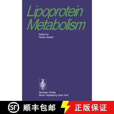 【3-4周达】Lipoprotein Metabolism [9783540076353]
