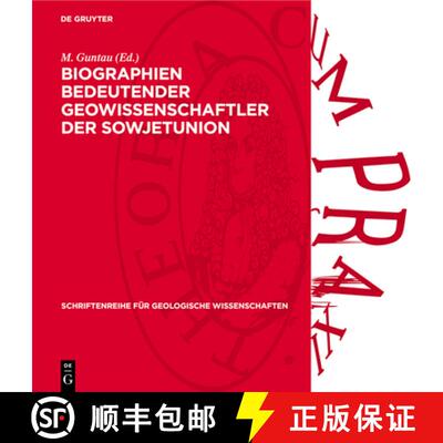 【3-4周达】精装 Biographien Bedeutender Geowissenschaftler Der Sowjetunion: 19 Biographische Darstell... [9783112736760]