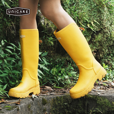 unicare高筒时尚风雨靴