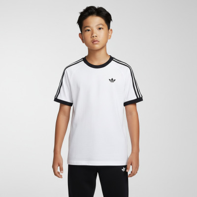 adidas阿迪达斯三叶草大童运动休闲短袖T恤KE0920