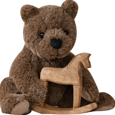 伽百利棕熊毛绒玩偶公仔