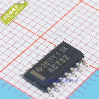 集成电路逻辑IC SN74ACT32DR  TI/德州 SOP-14 原装现货
