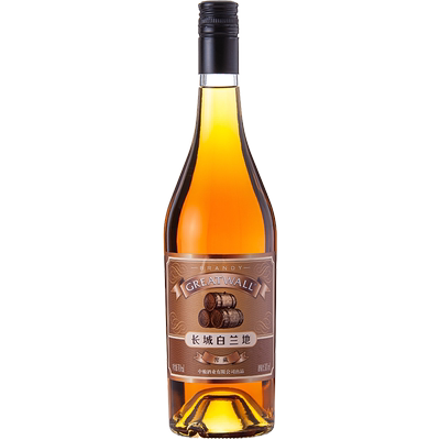 中粮长城洋酒38度长城窖藏白兰地700ml单瓶