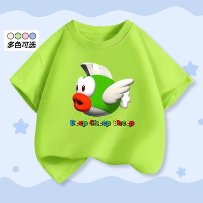 deepcheepcheep卡通动漫短袖T