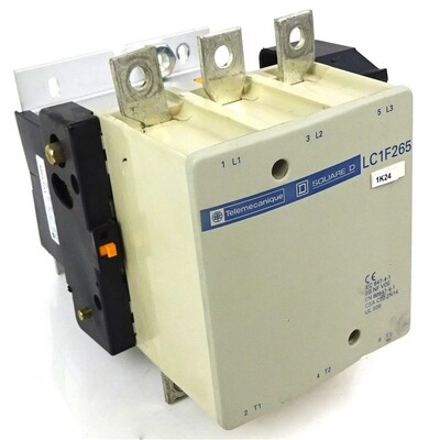 Contactor LC1F265 Telemecanique 132kW 110/115 40/400Hz 3NO *