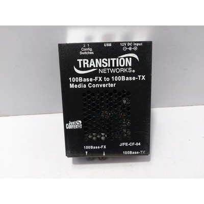 Convertisseur De Médias Transition Networks 100BASE-FX à 1