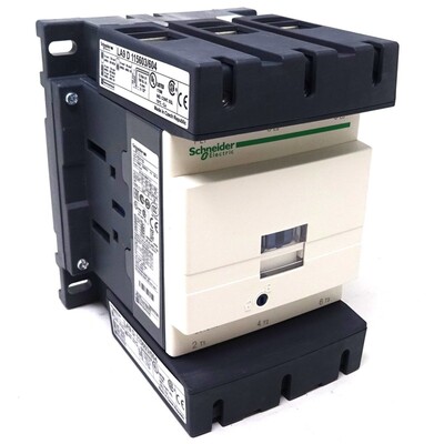 Contactor LC1D115BD Schneider 55kW 24VDC 037646 LC1-D115-BD
