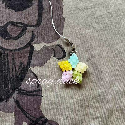 手工星星挂件钥匙链手机链编织