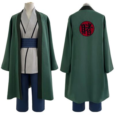 HOLOUN Anime Tsunade Cosplay Costume Embroidery Haori Top Pa