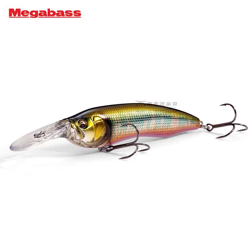 Megabass日本进口浮水米诺LIVE-X MODEL1翘嘴鲈鱼饵路亚假饵