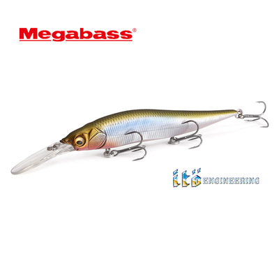 抽停米诺Megabass日本原装进口路亚饵VISION ONETEN+2  路亚假饵