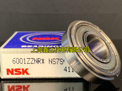 日本NSK进口轴承 6000 6001 6002 6003 6004 6005 6006ZZNR 卡簧