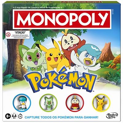 孩之宝地产大亨宝可梦皮卡丘