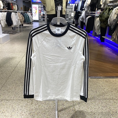 阿迪达斯三叶草男女长袖T恤