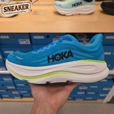 HOKA ONEONE BONDI9男子宽楦缓震透气运动公路跑步鞋1162013-SLHK