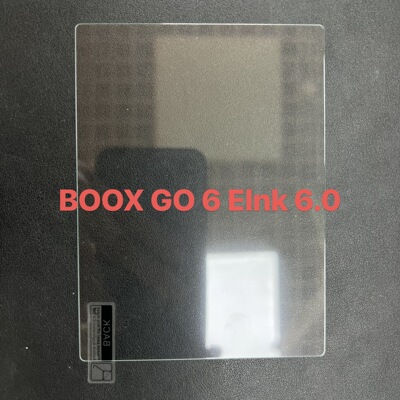适用BOOX GO 6 Elnk 6.0寸平板电脑高清钢化膜保护膜贴膜弧度