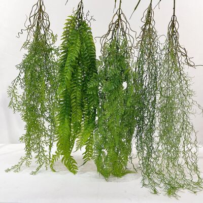 仿真绿植垂吊壁挂波斯草空气草