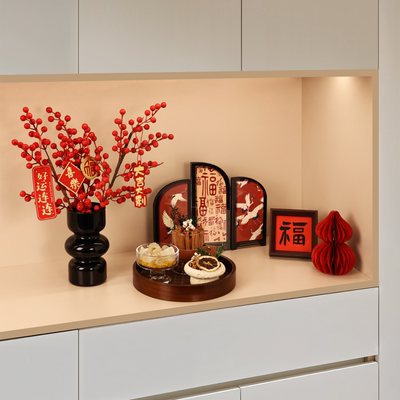 2026新款乔迁之喜礼物新居布置招财摆件新房客厅玄关入户装饰摆件