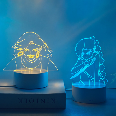 送男生女朋友生日刺客伍六七玄武国篇动漫周边桌面摆件氛围小夜灯