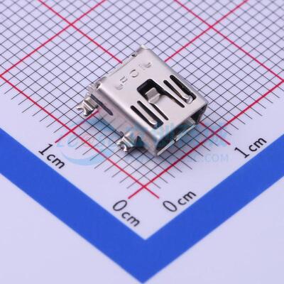USB连接器 10033526-N3212LF SMD Mini-B 卧贴 5P 电子元器件配单