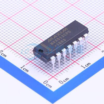 数模转换芯片DAC MAX512CPD+ PDIP-14 原装正品 电子元器件配单