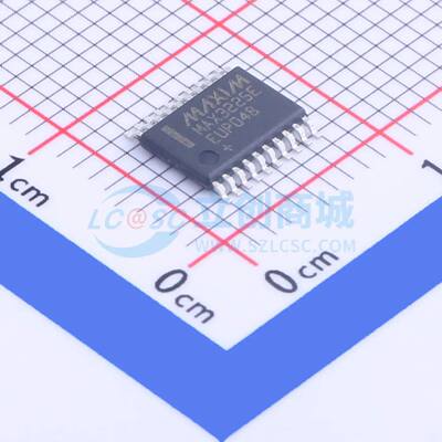 RS232芯片 MAX3225EEUP+T TSSOP-20 原装正品