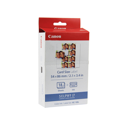 [旗舰店]Canon/佳能 彩色墨水/纸张组合KC-18IL(8幅邮票贴纸)