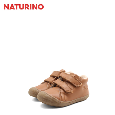 Naturino冬季毛里保暖学步鞋
