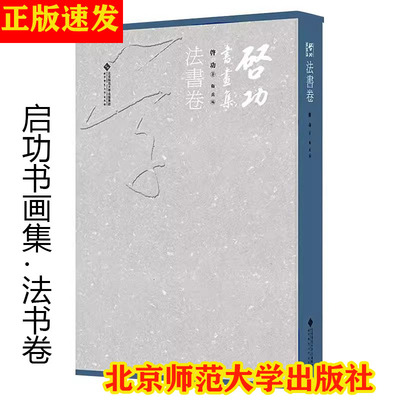 启功书画集法书卷精装483幅作品