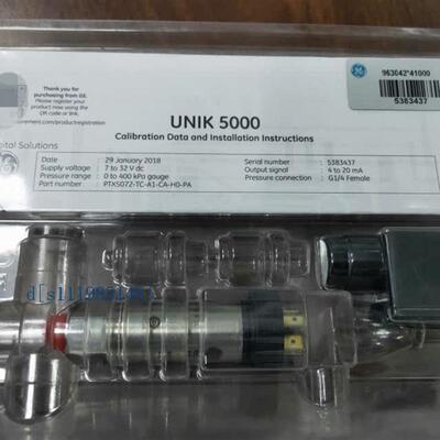 GE UNIK5000   PTX5072-TC-A1-CA-HO-PA    0-400kPA  压力传感器