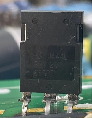 FGY120T65SPD 新能源充电机大功率场效应三极管进口拆机测量好