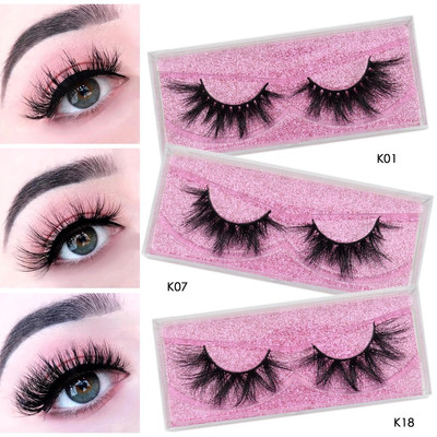 Visofree Eyelashes 3D Mink Lashes natural handmade volume
