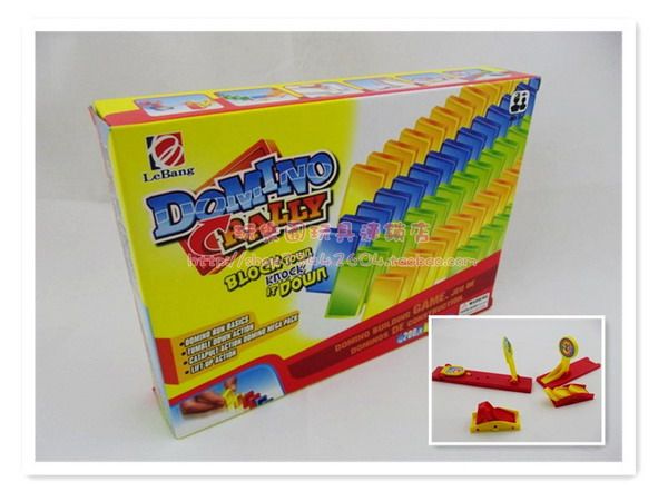 圣诞礼物 多米诺骨牌 200片骨牌 带机关 儿童益智玩具积木