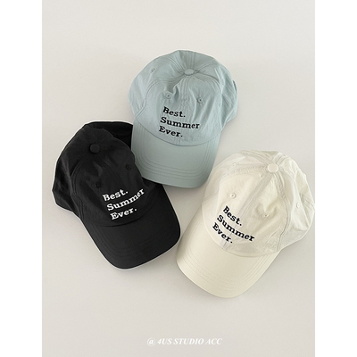 韩版夏季轻薄速干鸭舌帽