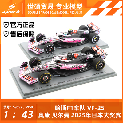 Spark哈斯2025日本大赛模型车