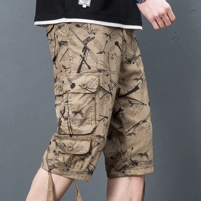 夏季男士运动裤七分裤青年潮流