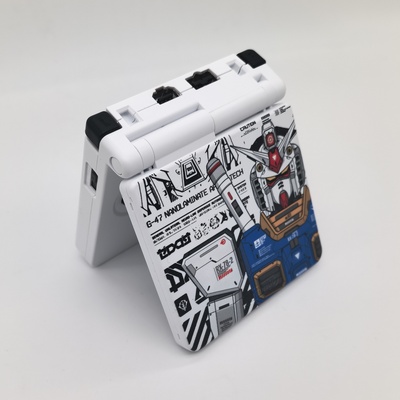 任天堂GBASP高亮iPS全贴合高达限定版游戏机掌机GBA GAMEBOY