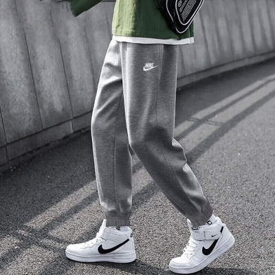 Nike耐克加绒卫裤长裤男裤秋冬新款保暖运动裤休闲束脚裤子BV2738