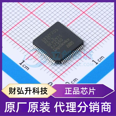 全新原装 GD32F205RET6 封装 LQFP-64(10x10) 单片机(MCU/MPU/SOC