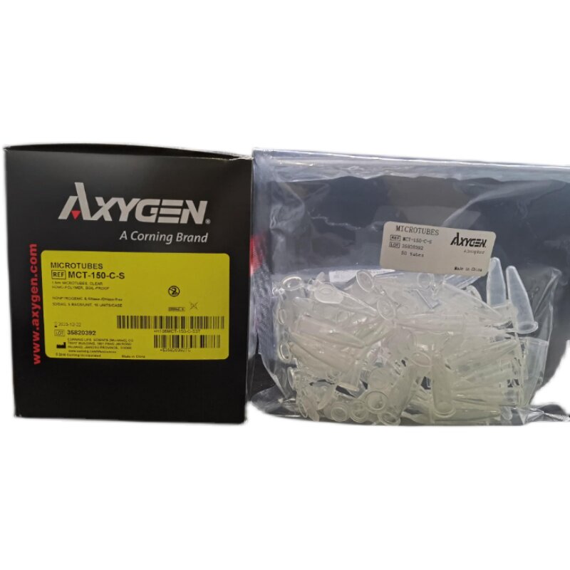 AXYGEN爱思进1.5ml无色灭菌离心管MCT-150-C-S