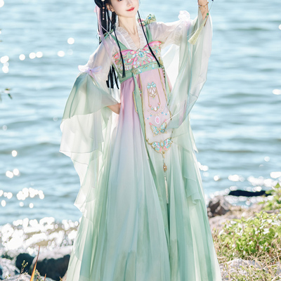 原创汉服《蝶羽》齐胸裙