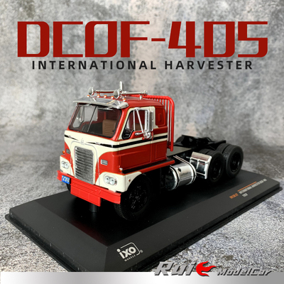 1:43 IXO International Harvester DCOF-405重卡拖头汽车模型