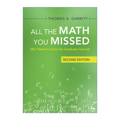 那些年你没学明白的数学  英文原版 All the Math You Missed 托马斯·A.加里蒂 英文版 进口英语原版书籍