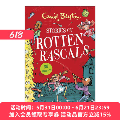 英文原版 Enid Blyton Stories of Rotten Rascals 伊妮德·布莱顿 30个调皮小孩故事集 少儿小说 英文版 进口英语原版书籍