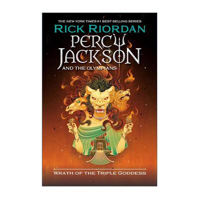 英文原版 Percy Jackson and the Olympians 波西杰克逊与奥林匹斯7 三相女神之怒 国际版 Rick Riordan 英文版 进口英语原版书籍