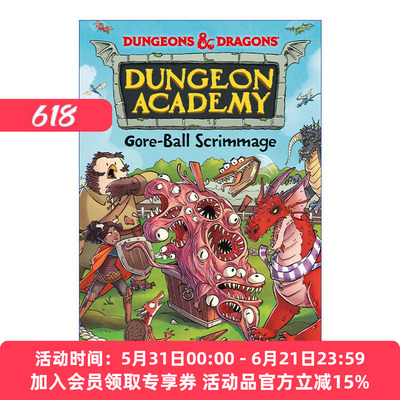 龙与地下城  英文原版 Dungeons & Dragons: Early Chapter Books #2 深水怪 彩色章节书 英文版 进口英语原版书籍