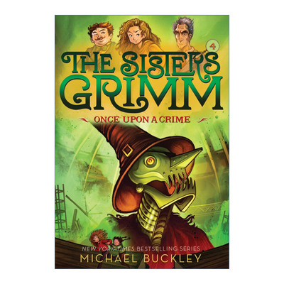 童话镇  英文原版 Once Upon a Crime 格林姐妹系列04 十周年纪念版 The Sisters Grimm 04 儿童奇幻童话推理小说 英文版 进口书籍