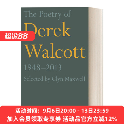 英文原版 The Poetry of Derek Walcott 1948–2013 德里克·沃尔科特诗集 诺贝尔文学奖得主 英文版 进口英语原版书籍