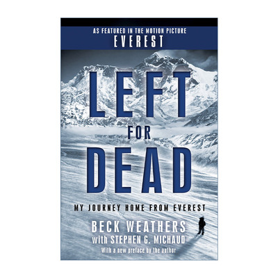 求生之路  英文原版 Left for Dead 我从珠穆朗玛峰回家的旅程 同名电影原著 Beck Weathers 英文版 进口英语原版书籍